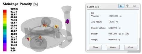 mold filling and solidification simulation of lost foam casting process