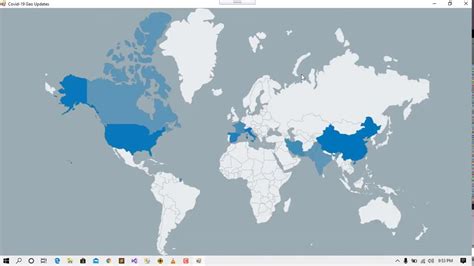 C Live Chart Geo Map In Windows Forms App C Youtube