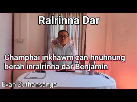 Ralrinna Dar Evan Zothansanga Pathian Thutak Crusade Mizo Sermon
