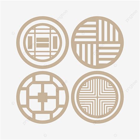 한국 전통 둥근 문양 전통문양 일러스트 한국 일러스트 한국어 전통적인 무늬 Png 일러스트 및 벡터 에 대한 무료 다운로드 Pngtree