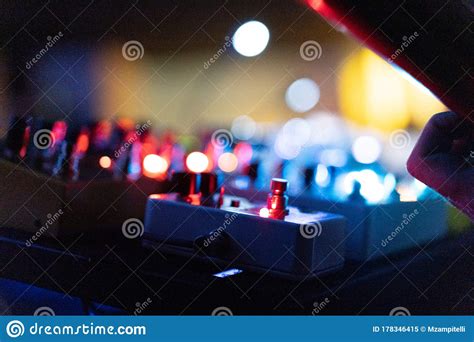 Electronic Keyboard Modular Synth Stock Image Image Of Green Electro