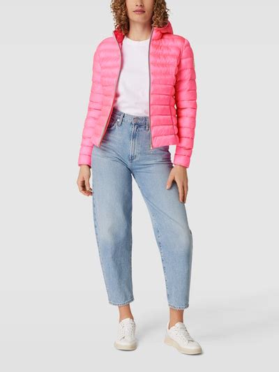 COMO NO 1 Steppjacke Mit Kapuze Modell BERGEN Pink Online Kaufen