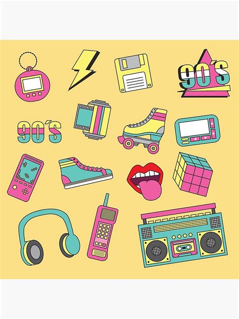 90s Aesthetic Poster For Sale By Satansmike Redbubble