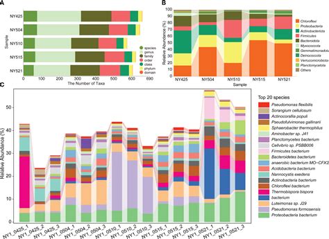 Frontiers Microbial Community Succession Of Cow Manure And Tobacco