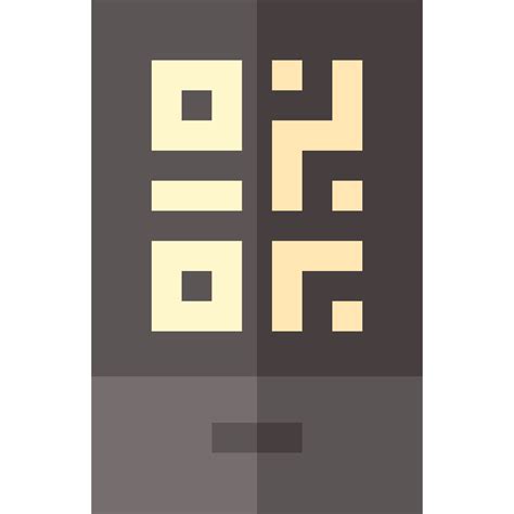 Qr Code Basic Straight Flat Icon