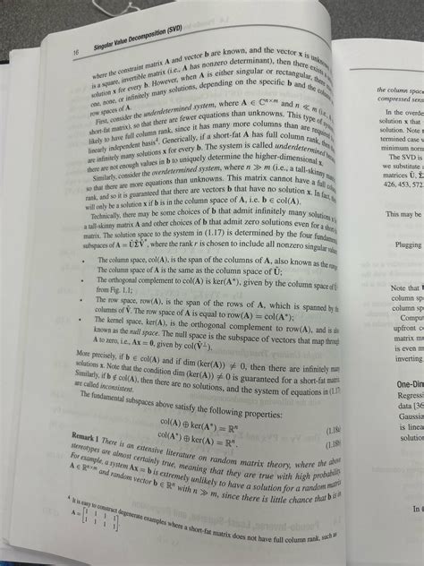 Column Rank Of Fatskinny Matrices Raskmath