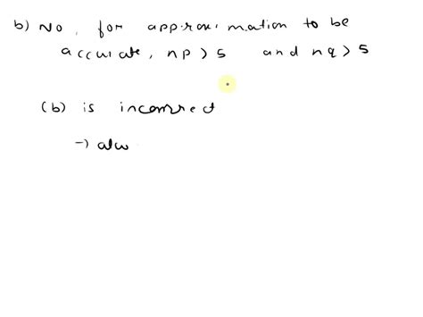 solved can the normal distribution always be used to approximate the