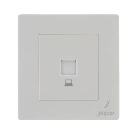 Karbonic White Color Rj45 Cat6 Computer Lan Socket