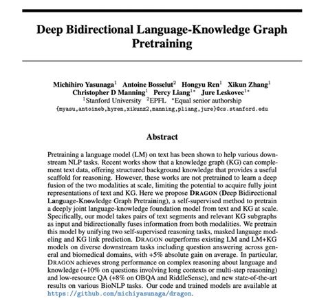 Ahsen Khaliq On Linkedin Deep Bidirectional Language Knowledge Graph