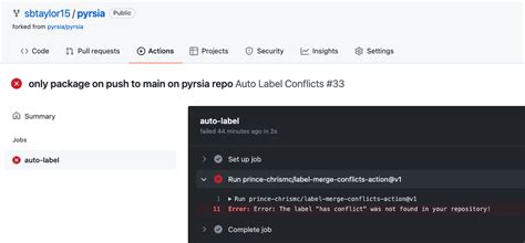 Auto Label Action Failing On Forked Repo Issue Pyrsia Pyrsia