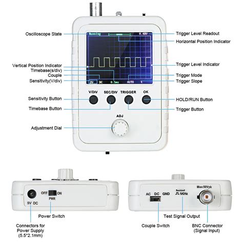 Portable Oscilloscope DSO150 Oscilloscope Digital Grandado