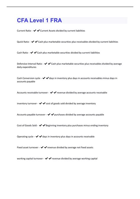Cfa Level 1 Fra Questions With Correct Answers Cfa Level 1 Fra Stuvia Us