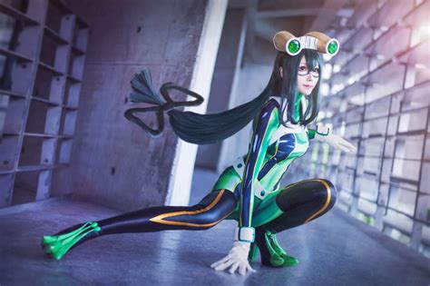 Tsuyu Asui 🐸my Hero Academia🐸 Cosplay By Mon夢😍👌 Anime Amino