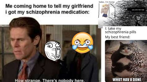 Schizophrenic Reacts To Schizophrenia Memes Youtube