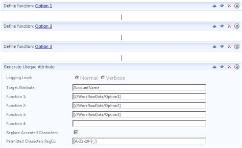 Generate Unique Attribute Activity Missmiis