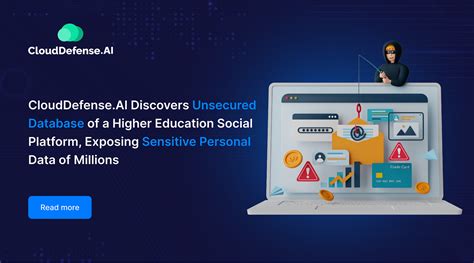 clouddefense ai discovers unsecured database of a higher education