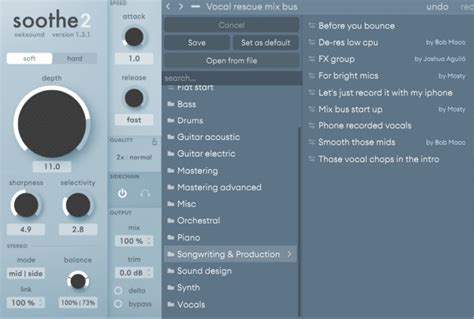 Soothe2 How To Instantly Clean Up A Muddy Mix ⌛ Edmprod