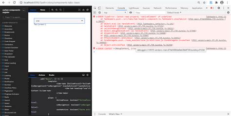 Tabs In Mobile View Js Error With Only Single Tab · Issue 1554