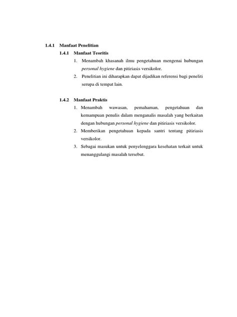 Contoh Manfaat Teoritis Dalam Penelitian Terbaru