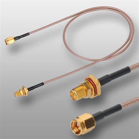 Coaxial Antenna Cable Extension With Sma Sma Socket For Gizmo 12 22r