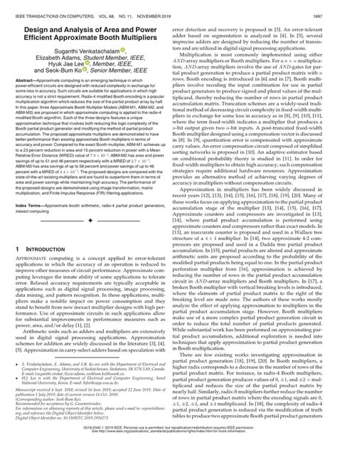 Design And Analysis Of Area And Power Efficient Approximate Booth