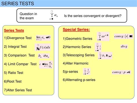 Ppt Series Tests Powerpoint Presentation Free Download Id8842353