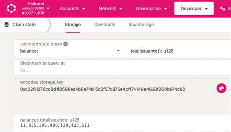 Parachain How To Get Total Issuance Through Polkadot Js Org Apps