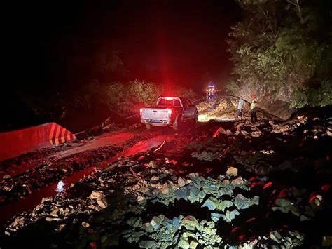 强降雨致多处路段受阻，百色公路部门迅速处置险情田东田林中心