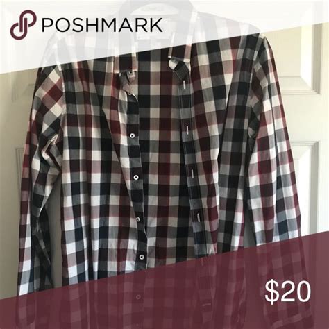 Express Button Down Shirt Casual Wear For Women