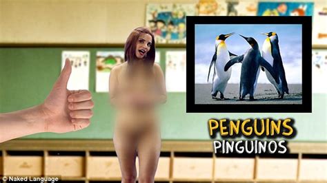 News Channel Launches English Lessons In Which The Tutors Are Naked Daily Mail Online