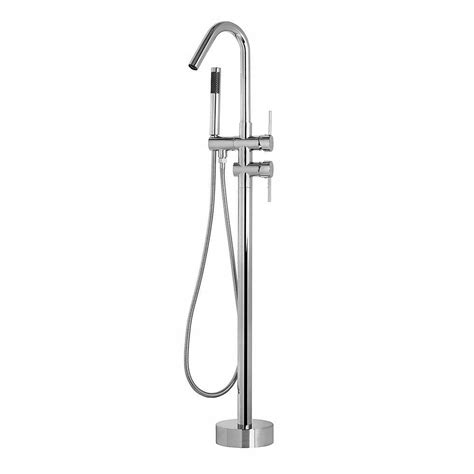 BATERIA WANNOWA KRAN WOLNOSTOJĄCA SREBRNA 8856899104 oficjalne archiwum Allegro