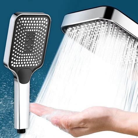 Majia Mode Handheld Pressurized Shower Head With Pause Anti Clog