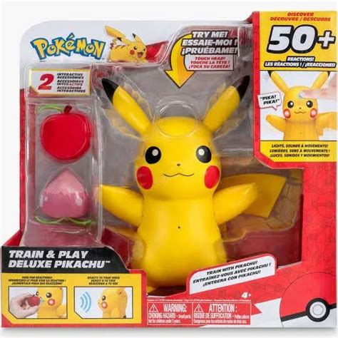 Pokemon Train And Play Deluxe Pikachu Price History Comparison And Alerts Buywisely