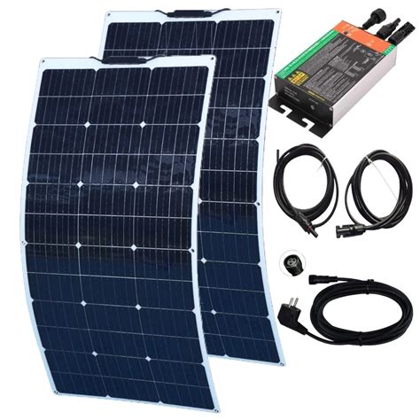 Xinpuguang Solar Panel Power Station 200w Photovoltaic Pv Pet Felxible