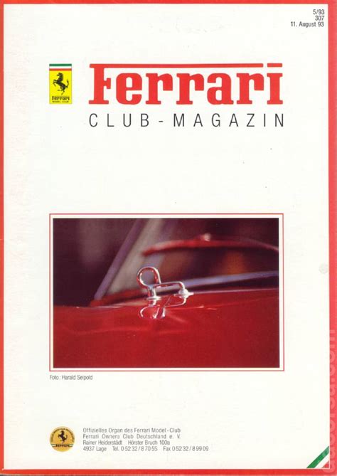 Ferrari Model Club Issue 307