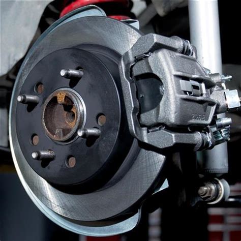 Mustang 4 Lug Rear Disc Brake Conversion Kit 1993 Fox Body