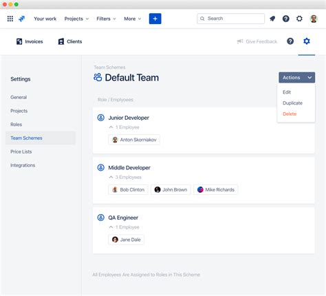 Team Schemes Invoicing Budgeting And Quotes For Jira — Hello Clerk