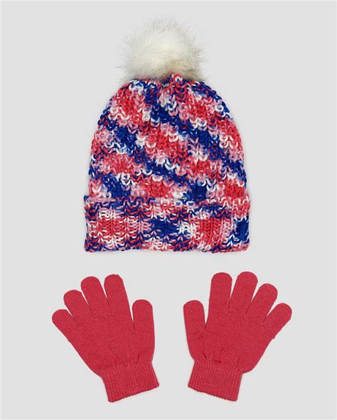 Riachuelo Kit Gorro Luva Color
