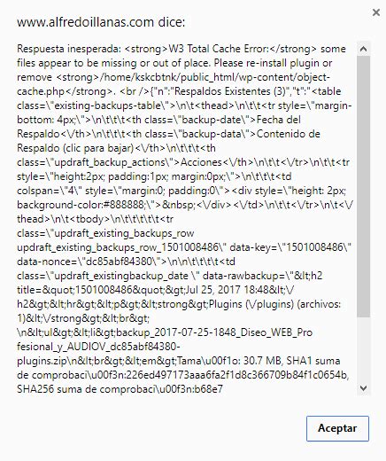 Problemas Al Quedar Rastros Al Desinstalar W3 Total Cache