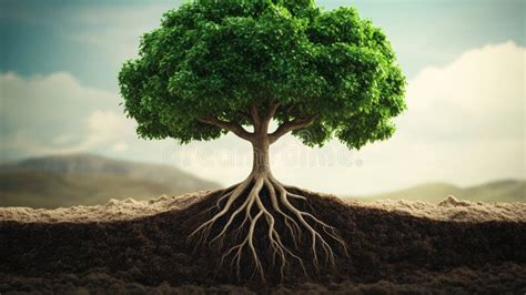 Ethical Tree Of Life Deep Roots Sustainable Growth And