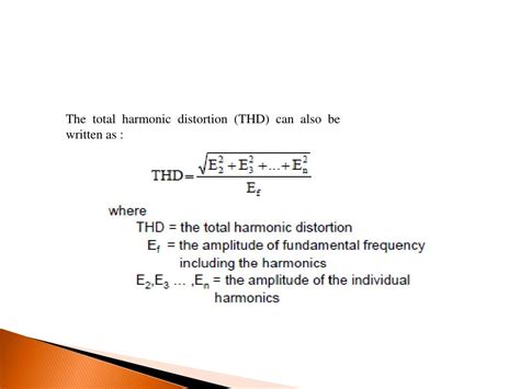 PPT Harmonic Distortion Analyzer Wave Analyzer And Function Generator PowerPoint Presentation