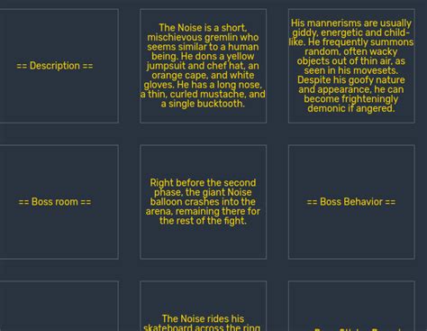 Is The Noise S Page Supposed To Be Like This Fandom