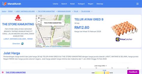 Telur Ayam Gred B Di The Store