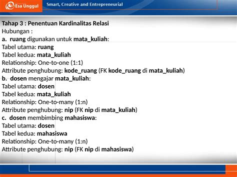Entity Relationship Diagram Erd Dbmspptx