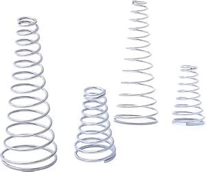 Amazon 10pcs 304 Stainless Steel Conical Cone Compression Spring