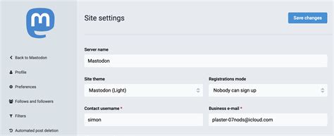 Getting Mastodon Running On A Custom Domain Simon Willisons Tils