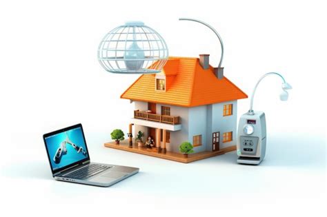 Premium Ai Image A 3d Model To Install An Internet Connection