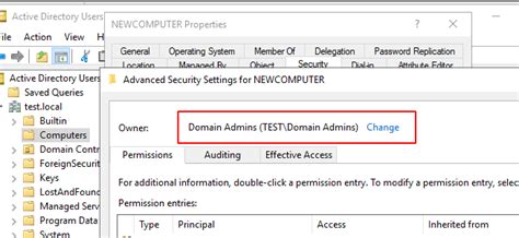 Active Directory Domain Joinown Accounts Security Considerations