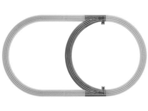 Buy Lionel Fastrack Electric O Gauge Inner Passing Loop Add On Track Pack Online At Desertcartindia