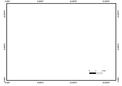 How To Draw Correct Coordinates On Qgis 38 Map Composer Researchgate